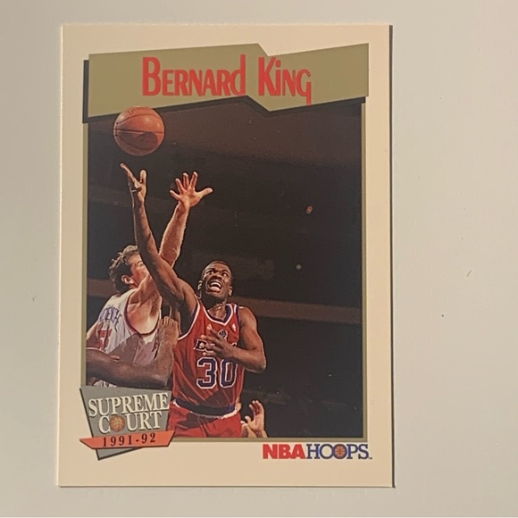 NBA HOOPS | Toys | 991 Nba Hoops Washington Bullets Bernard King 52 ...